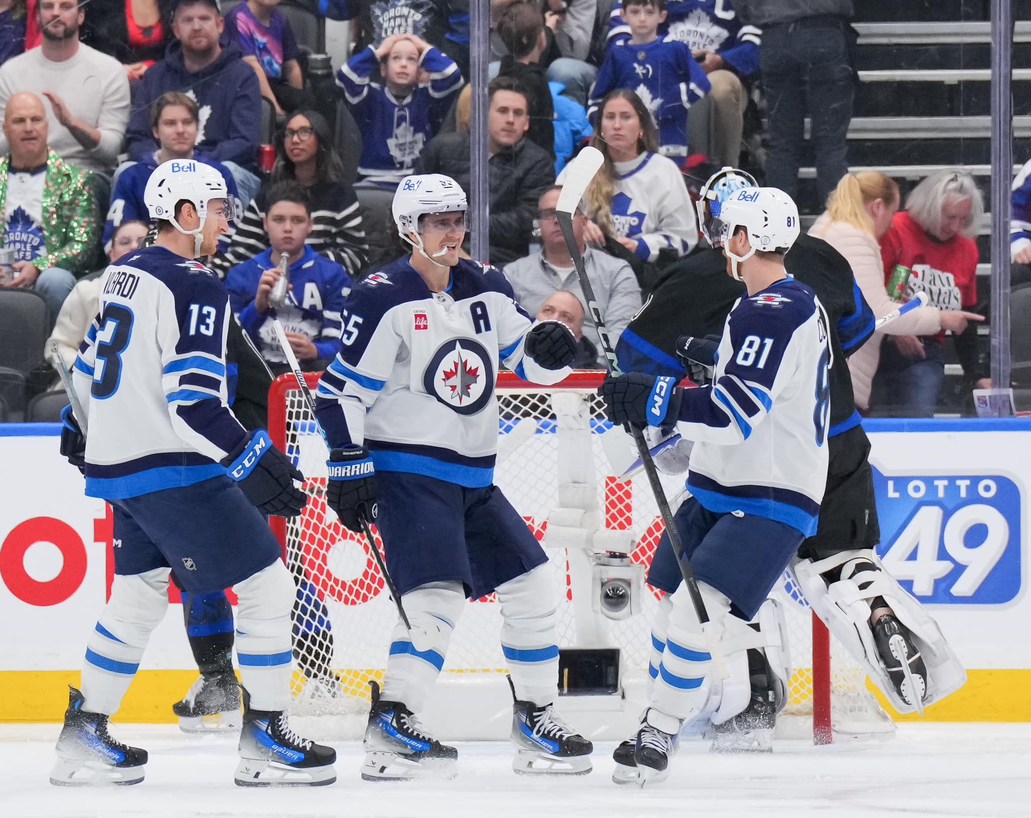 Christmas comes early for Jets with 5-2 win Monday afternoon - Classic107: Winnipeg's only ...